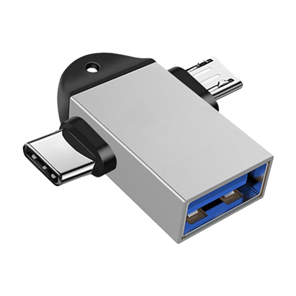 USB 3.0 Type C Small USB OTG Adapters Converter Aluminum Data Transfer ...