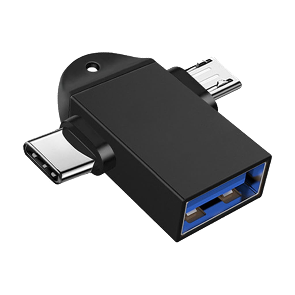 USB 3.0 Type C Small USB OTG Adapters Converter Aluminum Data Transfer ...