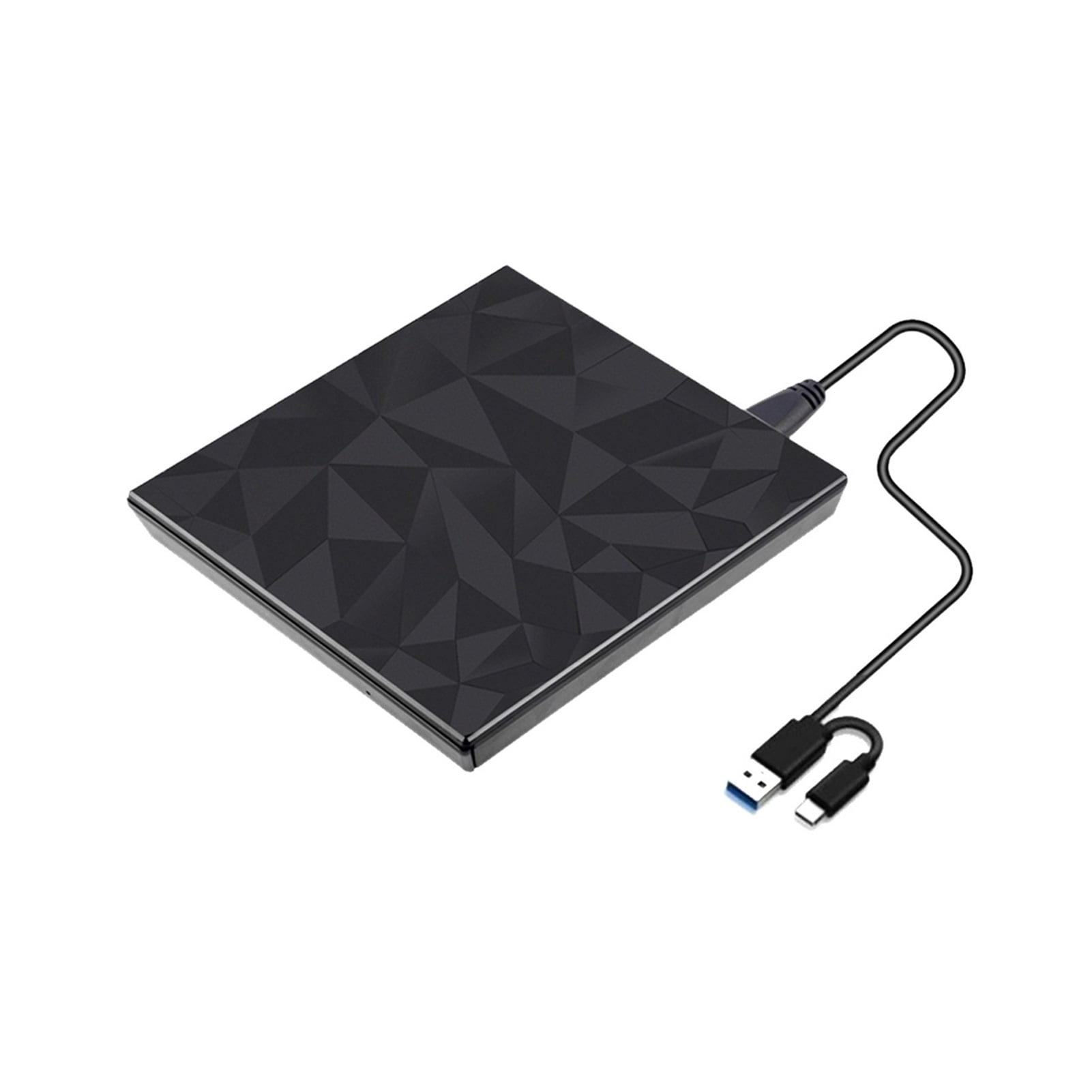 USB 3.0 &Type C DVD Drive, CD Burner Driver Drive-free High-speed Read ...