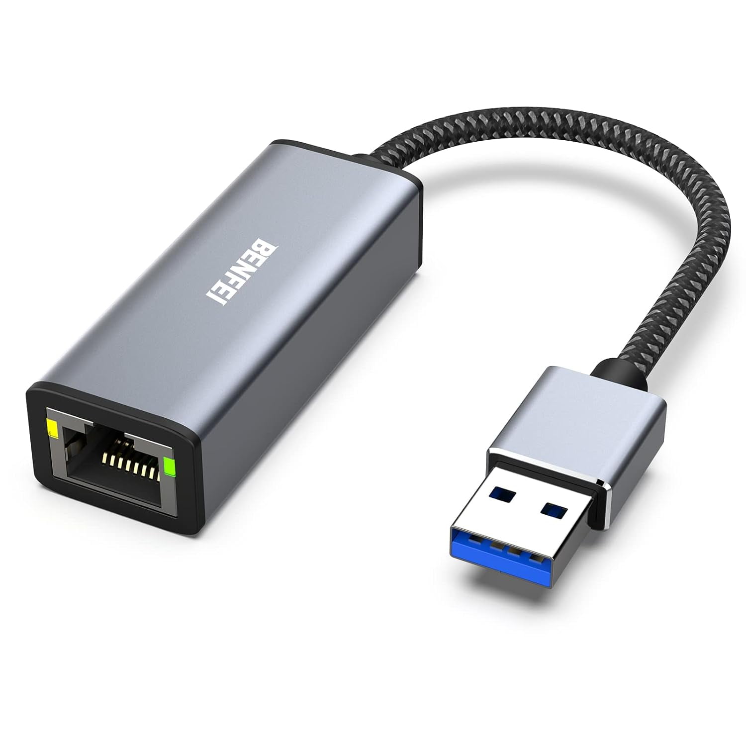 USB 3.0 to Gigabit Ethernet Adapter Compatible for MacBook, Surface Pro ...