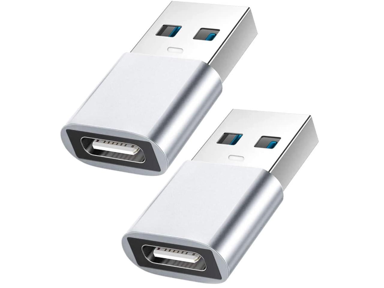 USB 3.1 USB C Female to USB Male Adapter 1Gbps 3A Fast Charging USB to ...