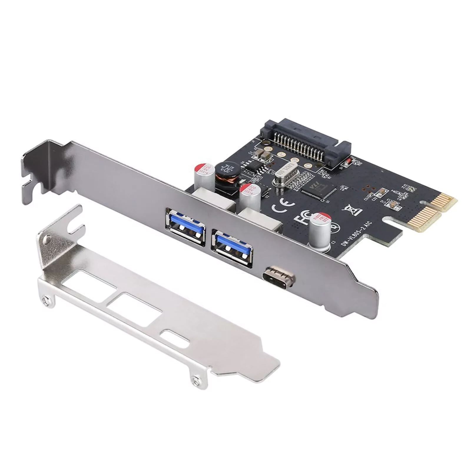 USB 3.1 Expansion Card for PCI-E Motherboards Boost Data Speeds ...