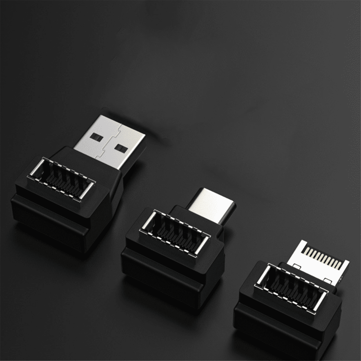 USB 3.1 Front Panel Header USB Type-E to USB Type-E Cable Adapter ...