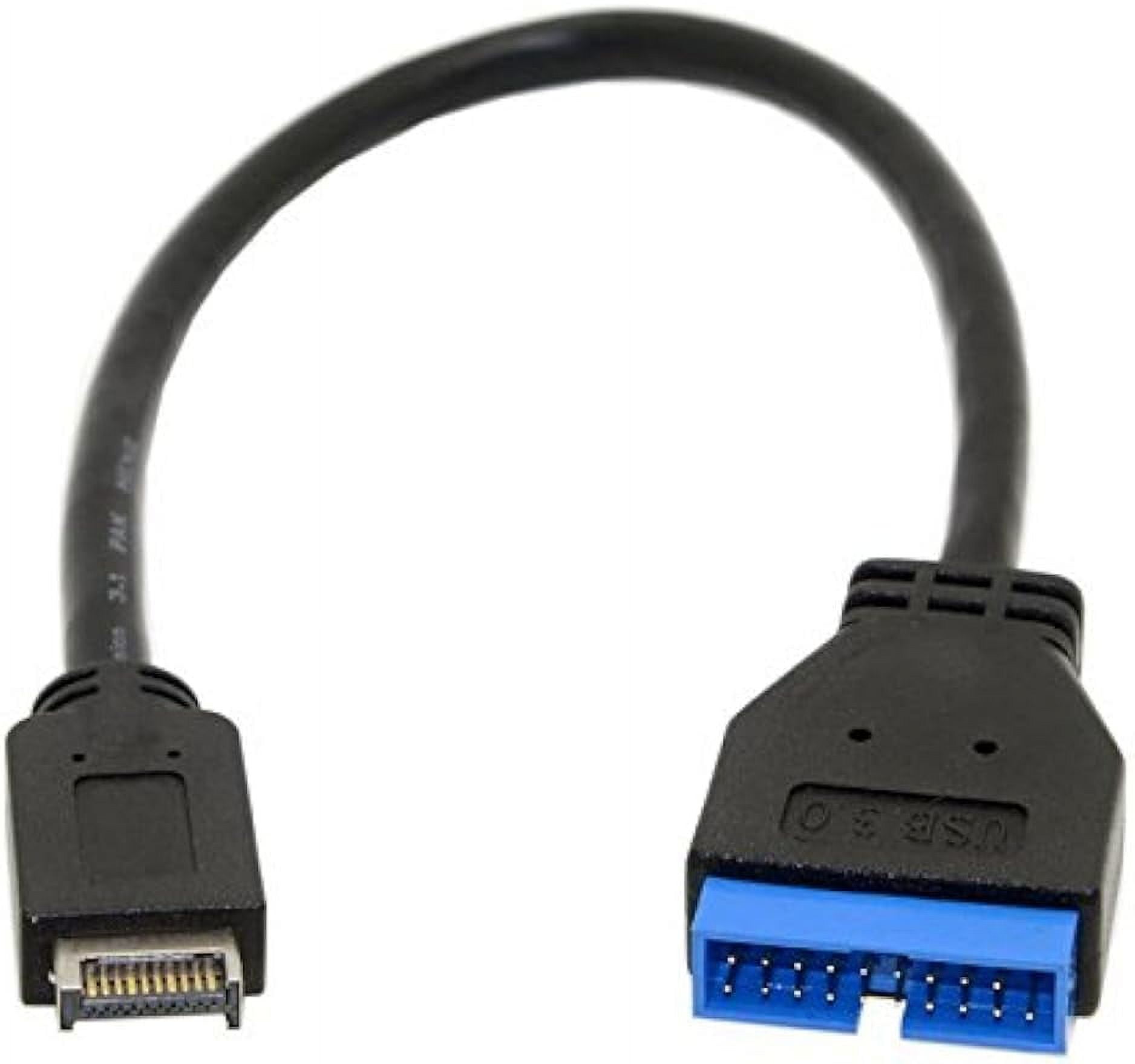 USB 3.1 Front Panel Header to USB 3.0 20Pin Header Extension Cable 20cm Compatible for ASUS Motherboard Walmart