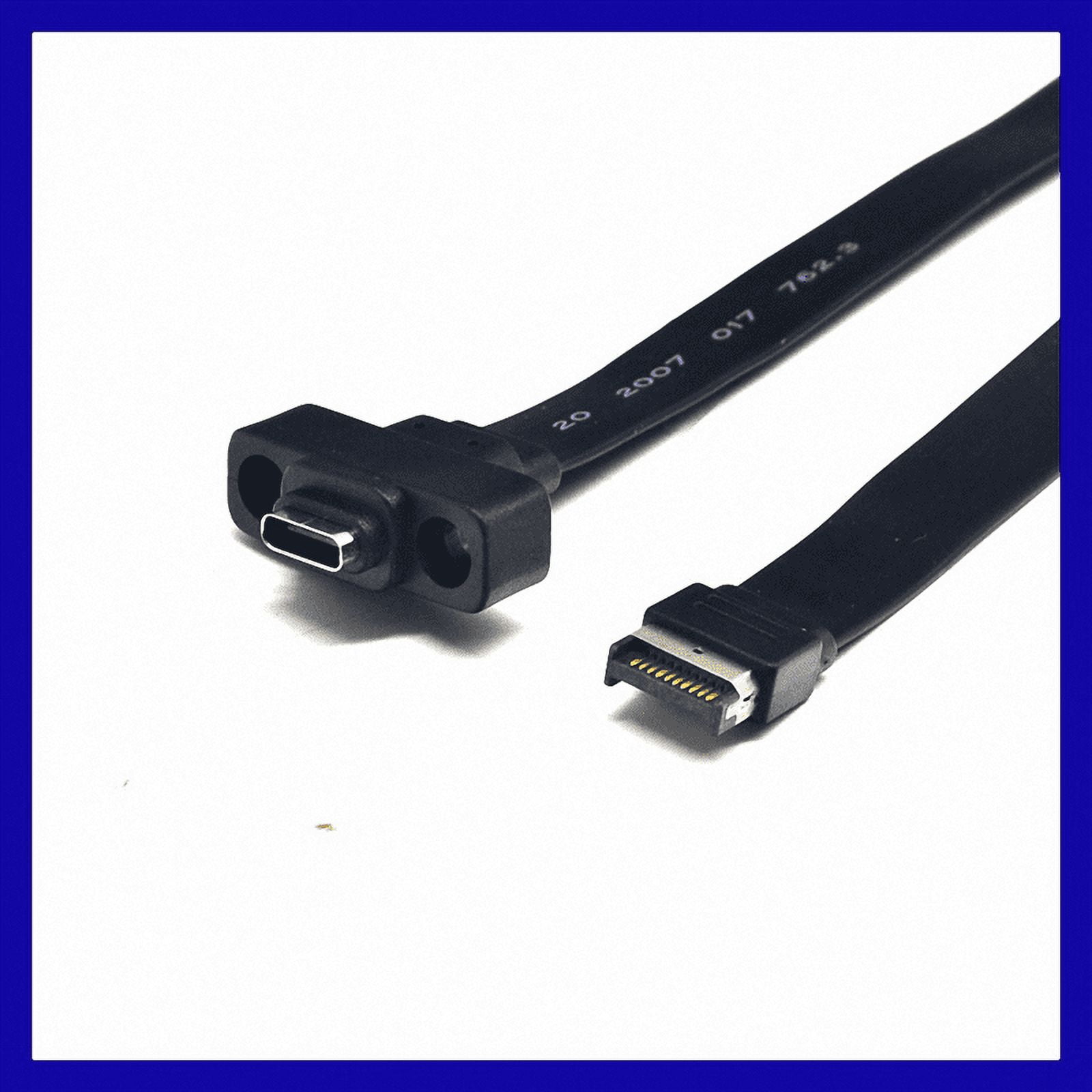 USB 3.1 Front Panel Type E Male To USB-C Type C Expansion Cable ...
