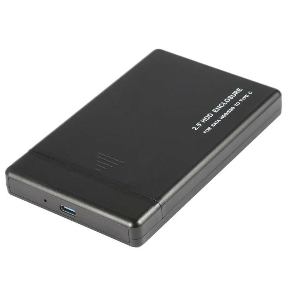 USB 3.1 Type C 2.5" External HDD SSD Enclosure Hard Drive Case SATA 3.0 ...