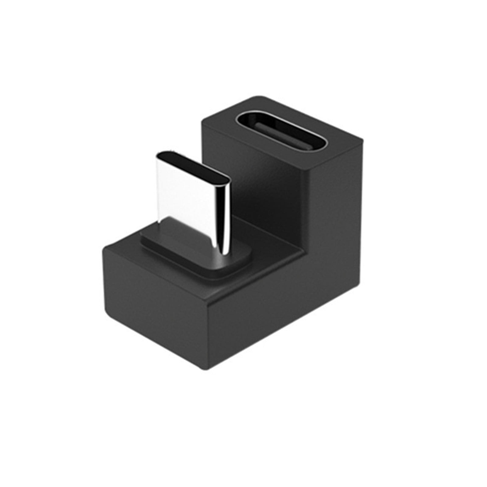 USB 3.1 Type C Adapter Elbow Converter USB C Charge Data Sync Extension ...