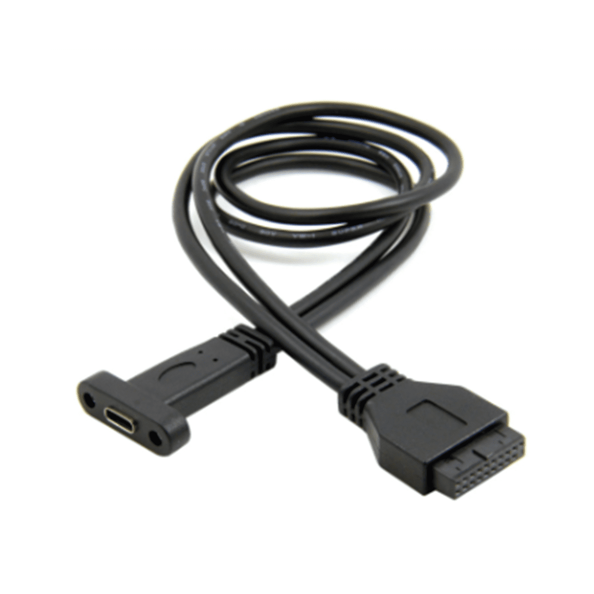 USB 3.1 Type C USB-C Female to USB 3.0 Motherboard 19Pin Header Cable ...