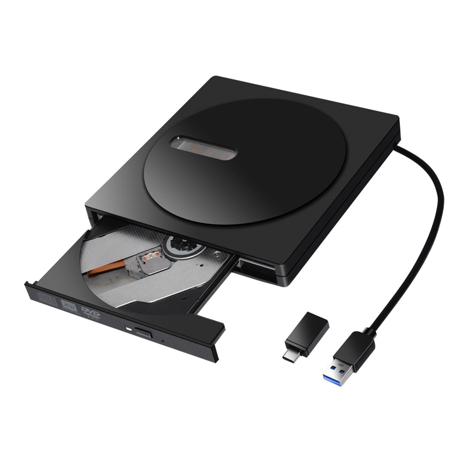 USB 3.1 Type C/USB3.0 External CD DVD RW Optical Drive DVD Burner DVD ...