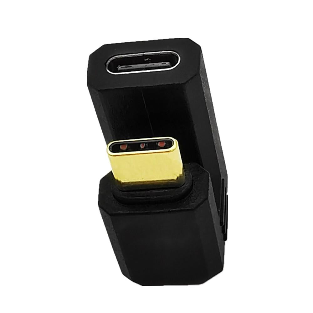 USB 3.1 Type-c Male to Female U-shaped adapter supports audio and video ...