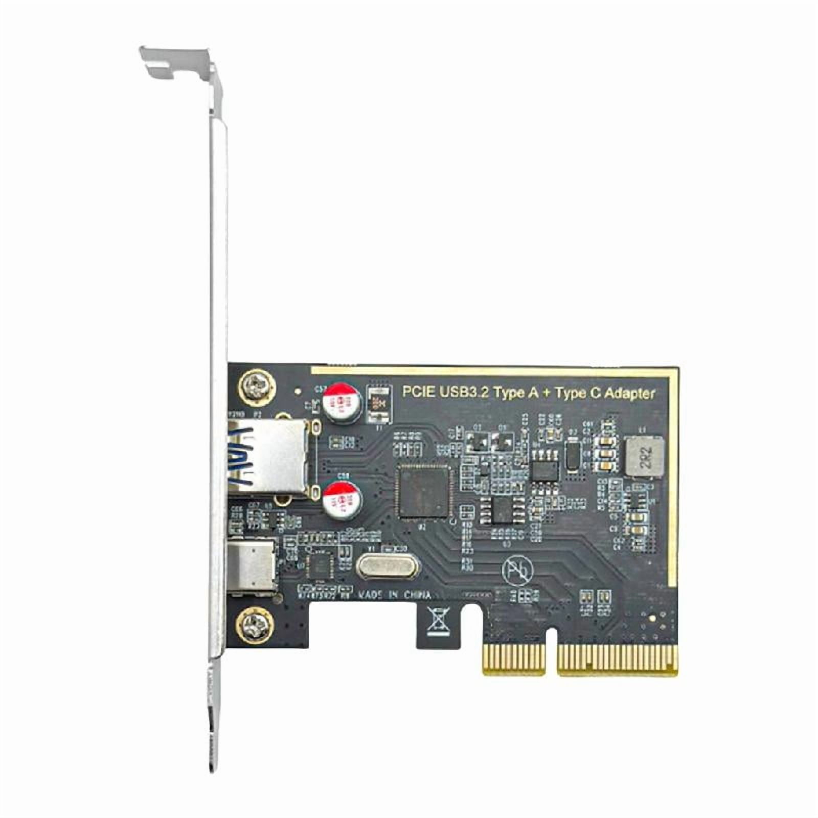 USB 3.1 and USB3.0 Port PCIe X4X8X16 Expansion Card ASM114 for Desktop ...
