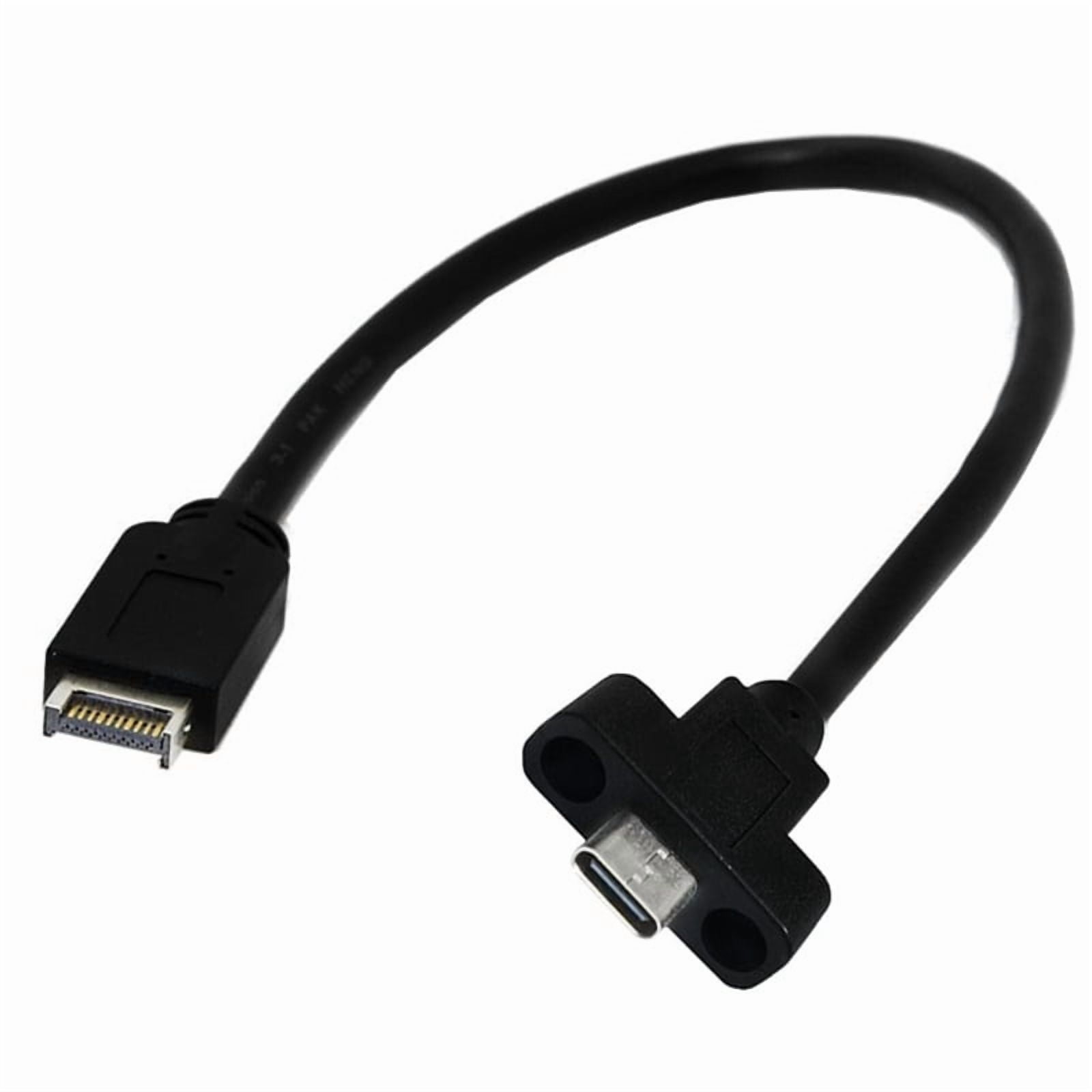 USB 3.1 to USB 3.1 Type C Cable Gen2 10Gbps Front Panel Internal ...