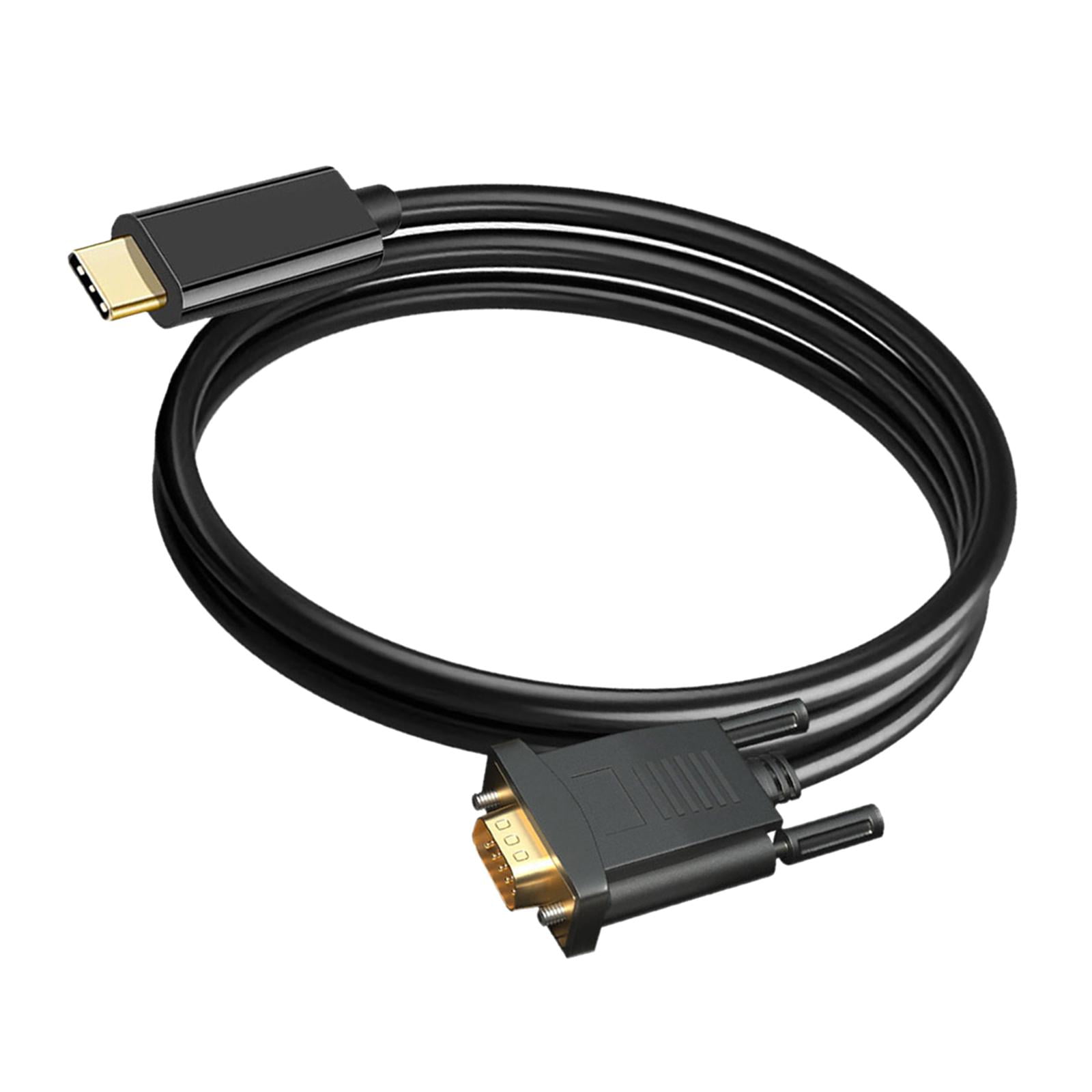 USB 3.1 to VGA Male Adapter Cable, USB to VGA Monitor Display 10Gbps ...