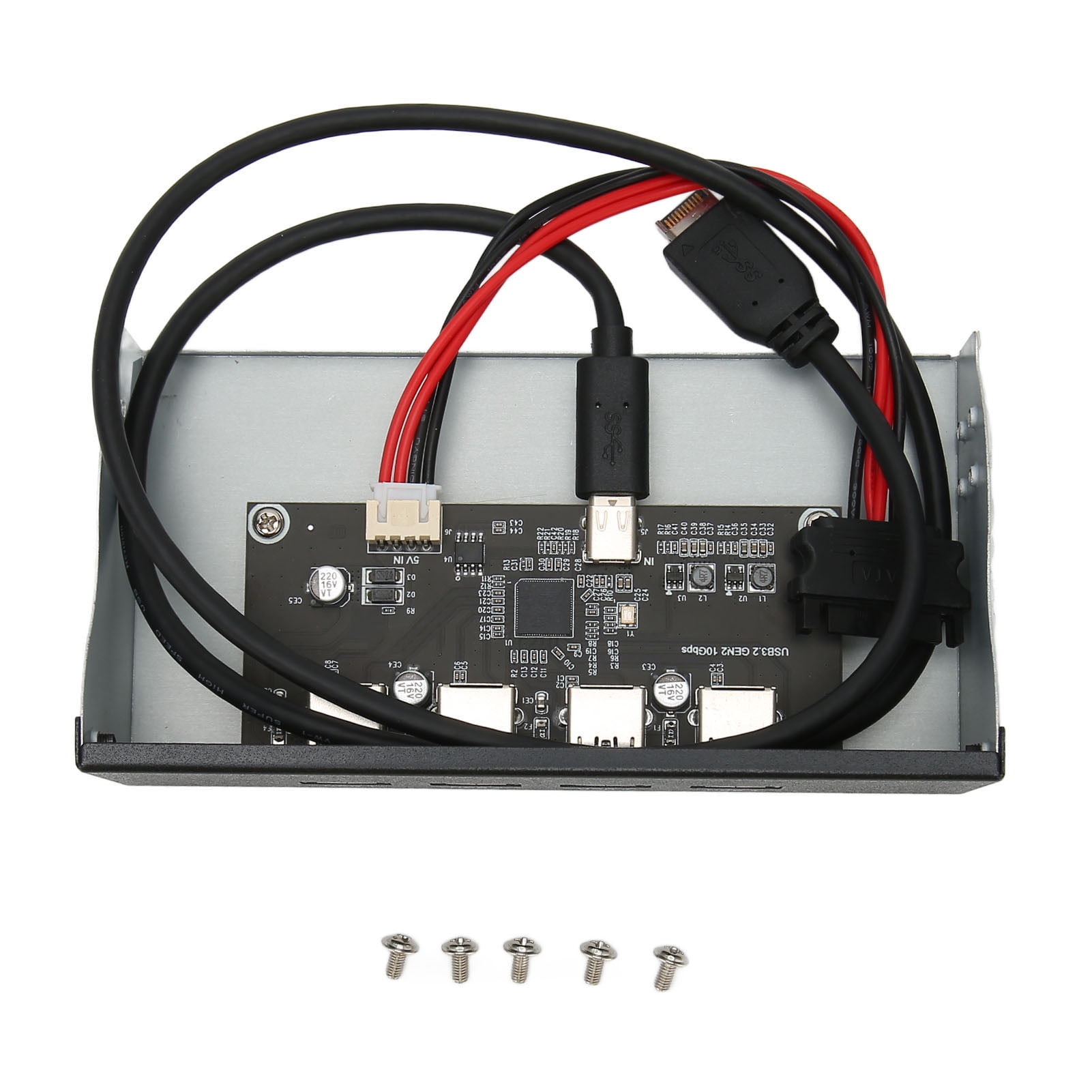 5.25in USB Hub 4 Ports 5.25in USB 3.0 Front Panel Hub - 4 Ports (2x USB ...