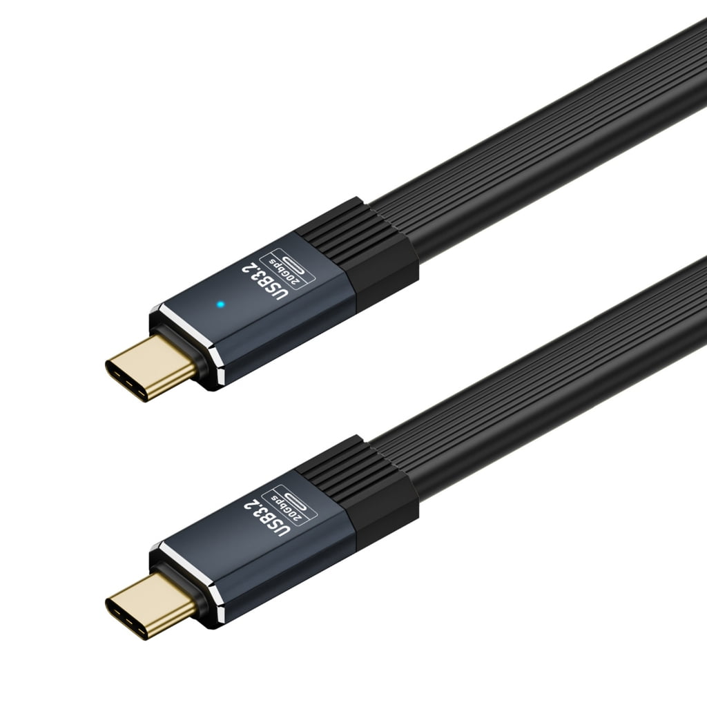 USB 3.2 Type C Flexible Cable 8K60hz Video Supports OTG and 20Gbps ...