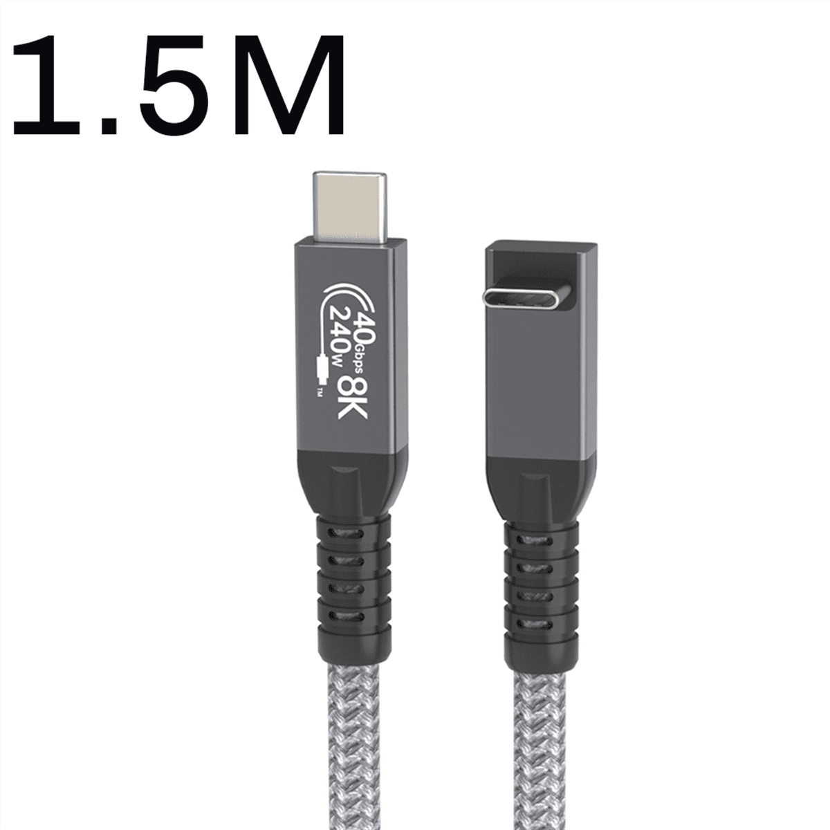 USB 4 Cable 90° Stereoscopic Elbow 40Gbps USB4 Type C Data Cable Fast ...