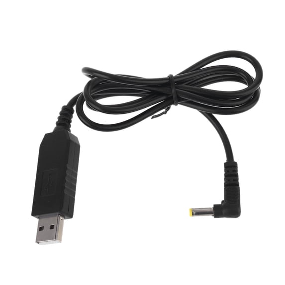 USB 5V Step Up to 12V 4.0x1.7mm Power Cable for Table Lamp Router ...