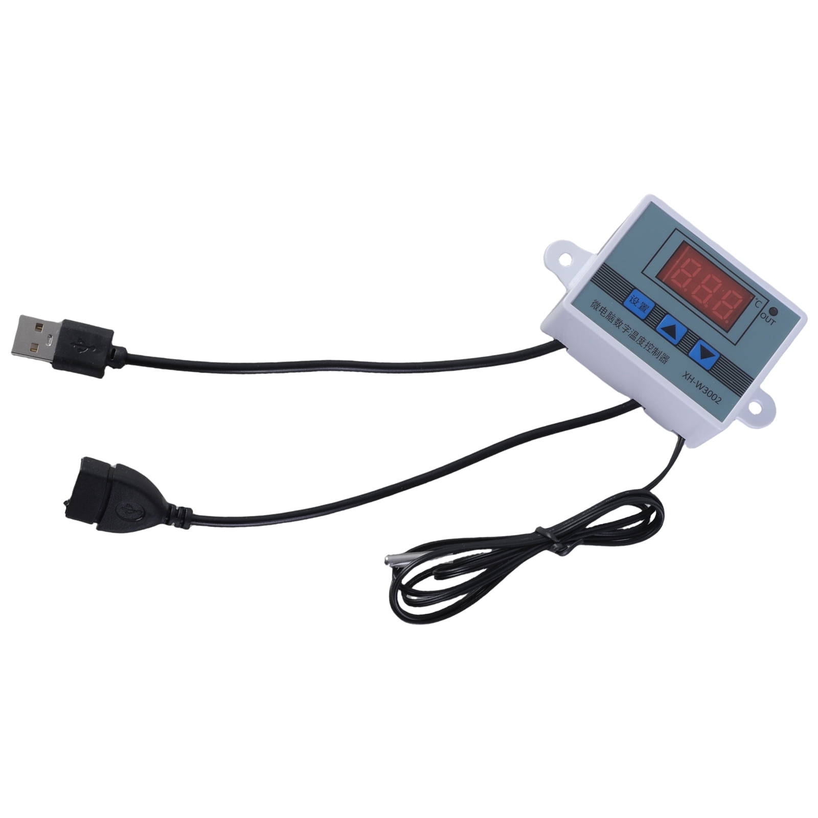 USB 5V Temperature Control Cable Digital Temp Thermostat for Cooling ...