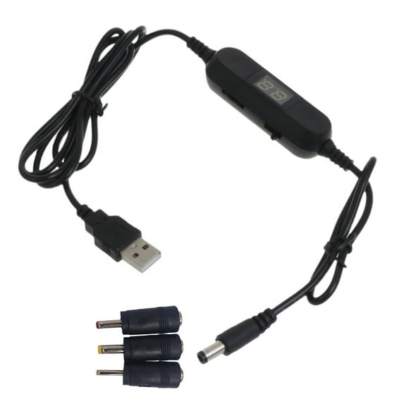 USB 5V to 1.5V 3V 4.5V 6V 7.5V 9V 12V 2.5mm/3.5mm/4.0mm/5.5mm ...