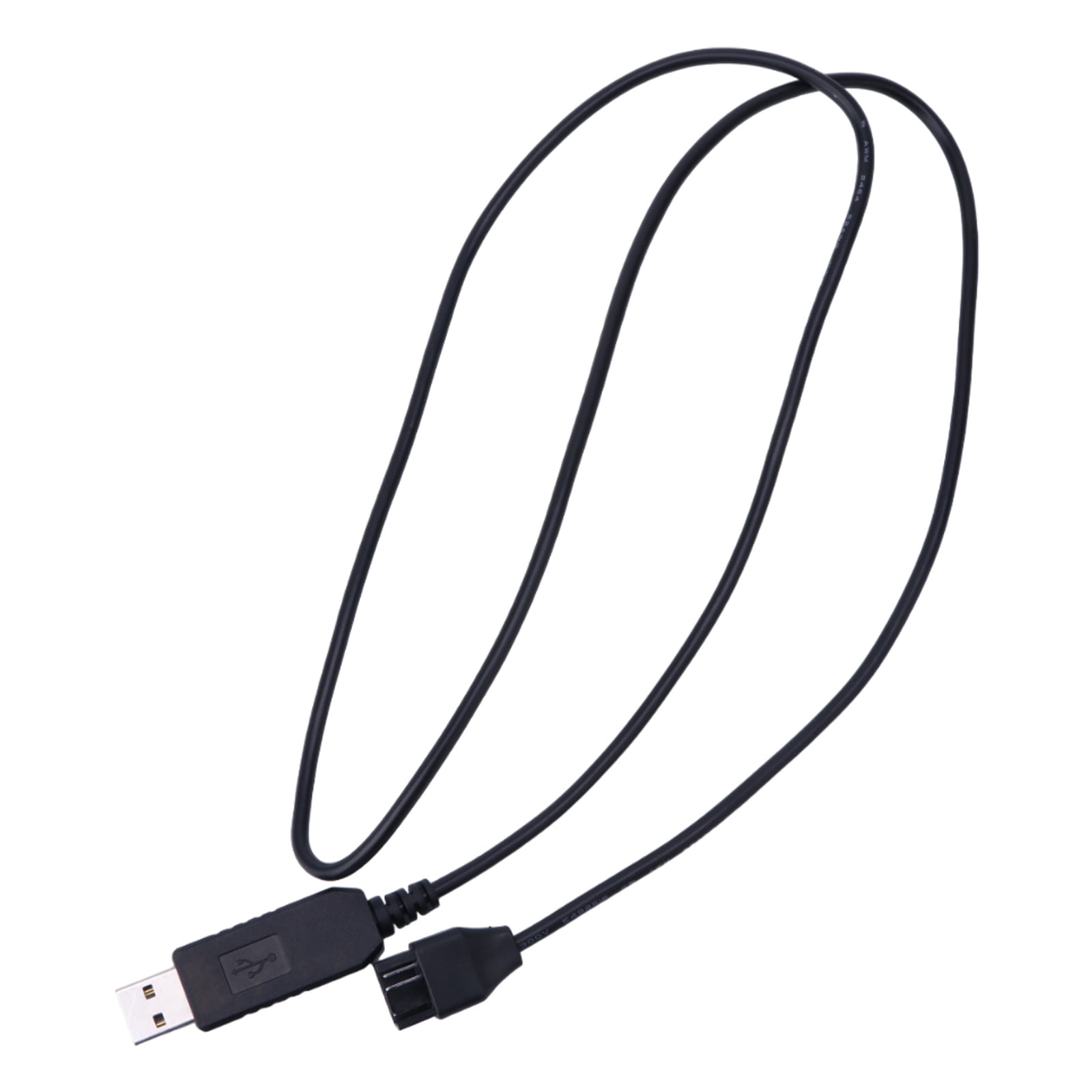 USB 5V to 12V Fan Cable Adapter Usb To Small 4pin Chassis Heatsink ...