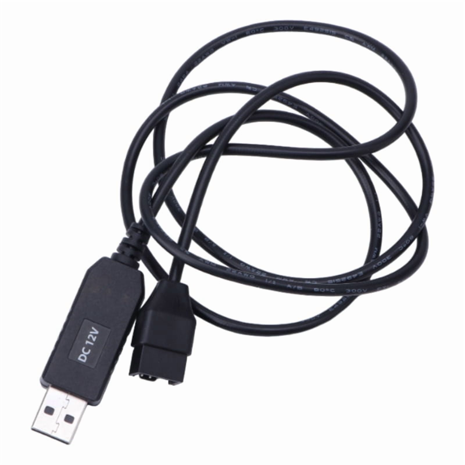USB 5V to 12V Fan Cable Adapter Usb To Small 4pin Chassis Heatsink ...