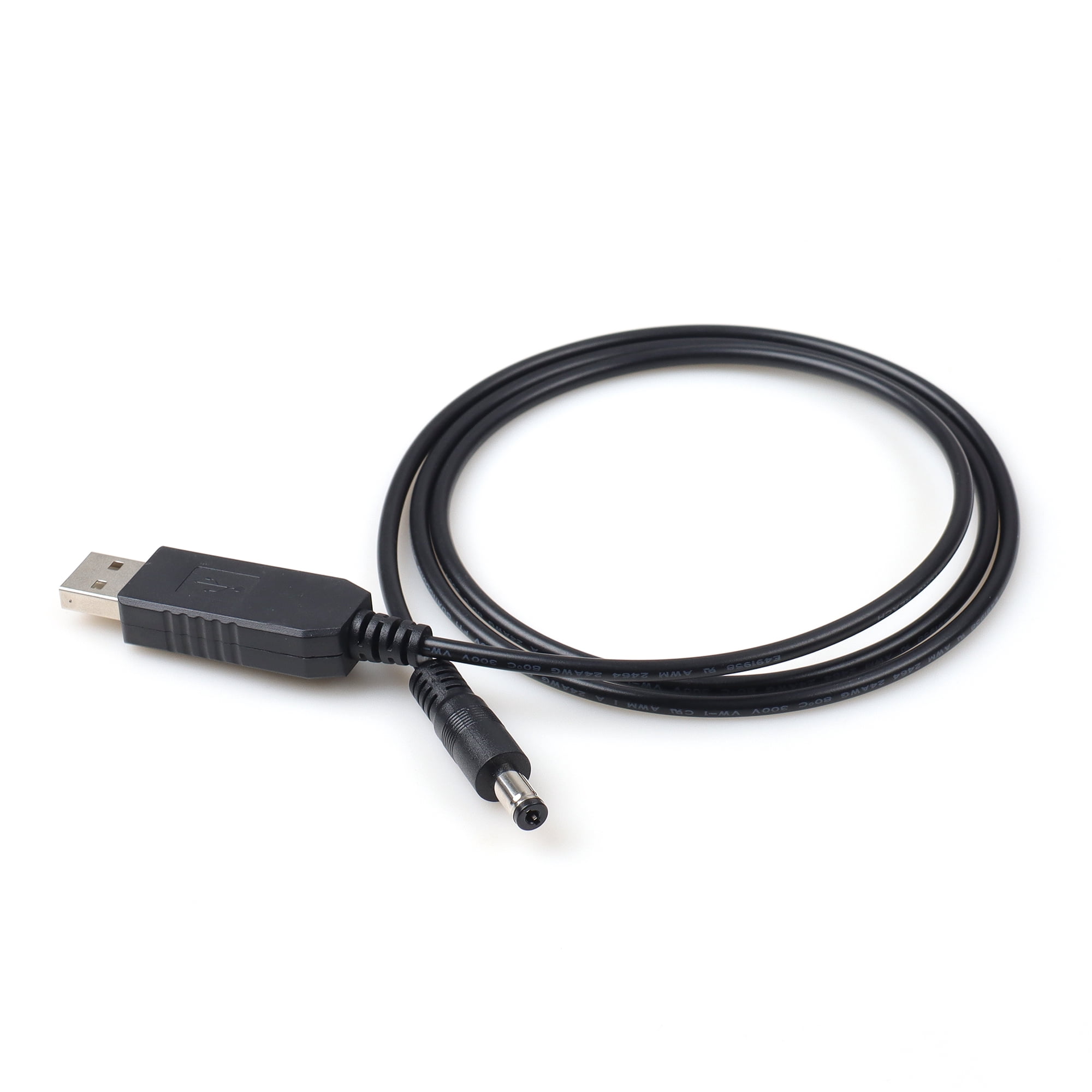 USB 5V to 9V/12V DC35135 Boost Cable Male 1M USB to 12V DC Step up ...