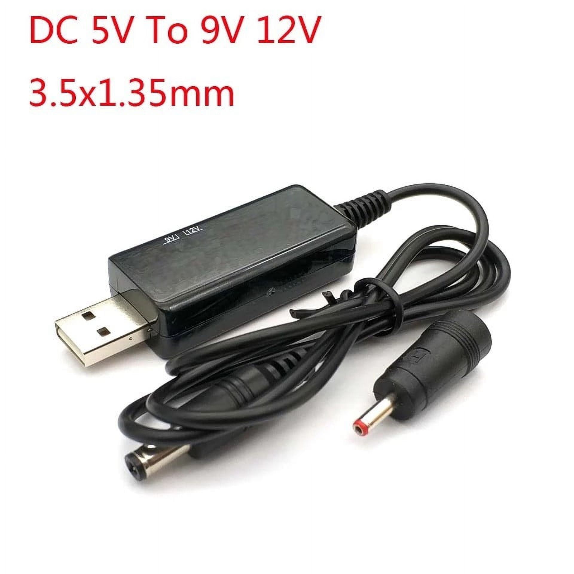 USB 5V to 9V & 12V USB Step-up Boost Converter Power Supply - With ...