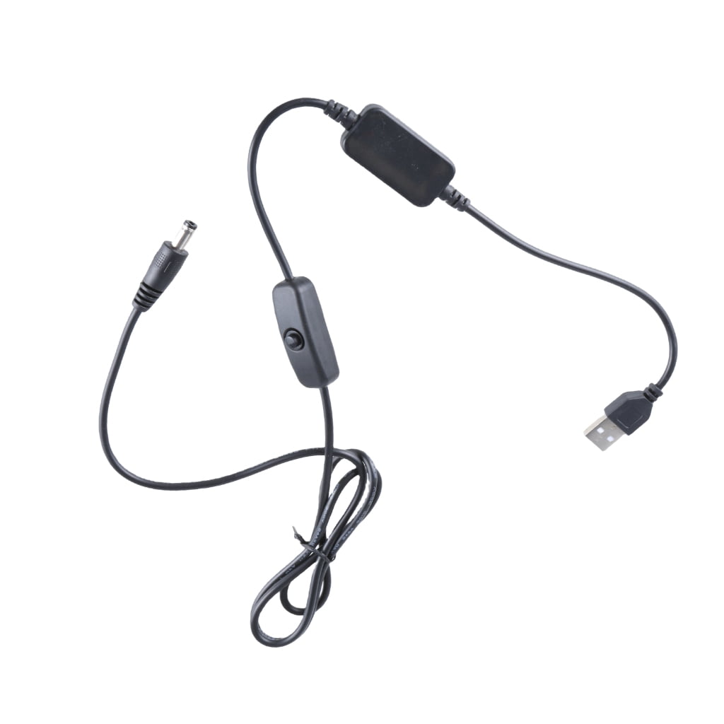 USB 5V to DC12V/9V Voltages Step Up Converters Cable with Power ...