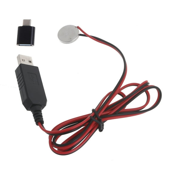 USB 5V2A Input Charging Cable Cord for 3V Output Batteries Powered ...