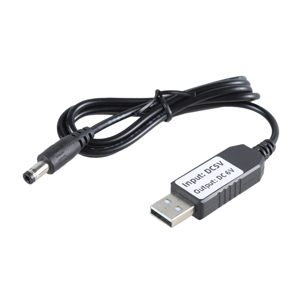 USB 5V2A To 6V DC5.5x2.1mm Electrical Cable For Devices Using 4AA ...