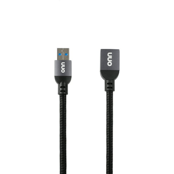 Onn+ USB Extension Cable 6’ USB 3.0 with male to female connectors, 10x ...