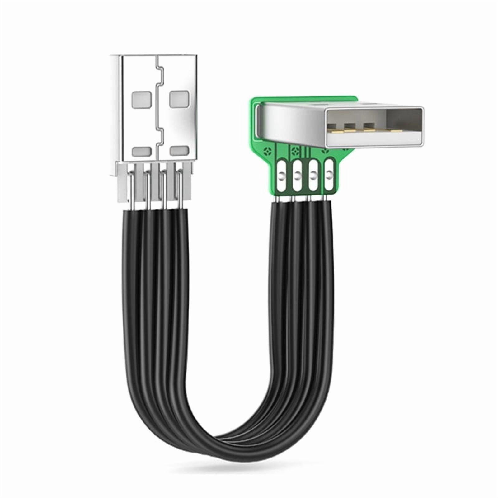USB A Male to Male 2 USB2.0 Extension Cable for Radiators Hard Disk ...