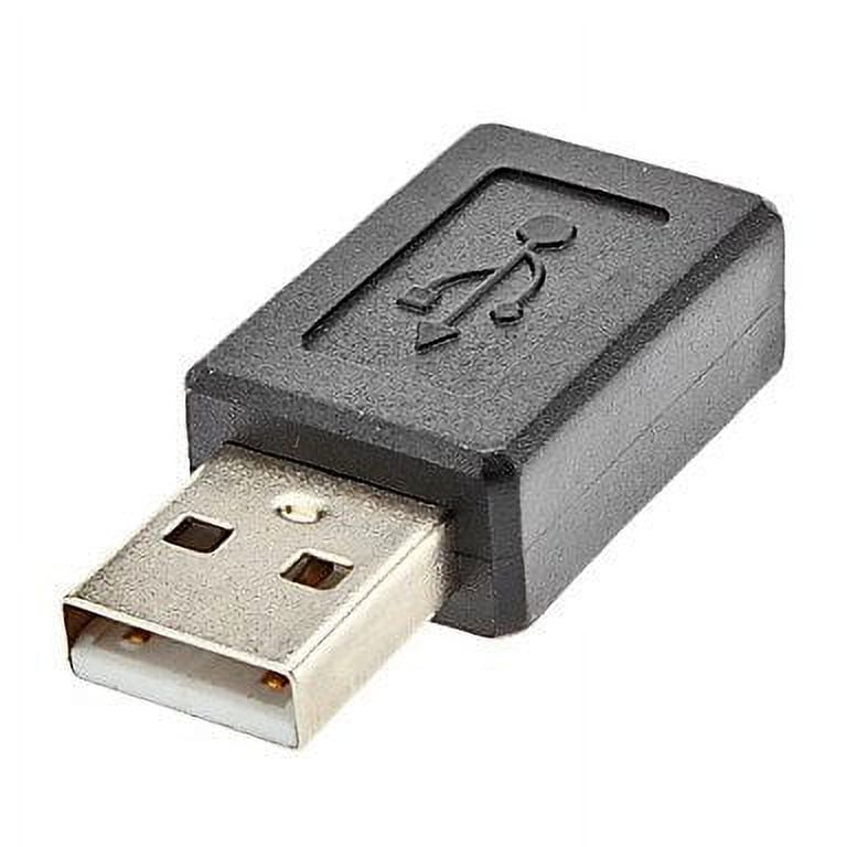 USB A Male to Micro USB Female Converter Adapter - Walmart.com