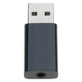USB A to 3.5mm Adapter for Seamlessly Connection of Headphones Speakers ...