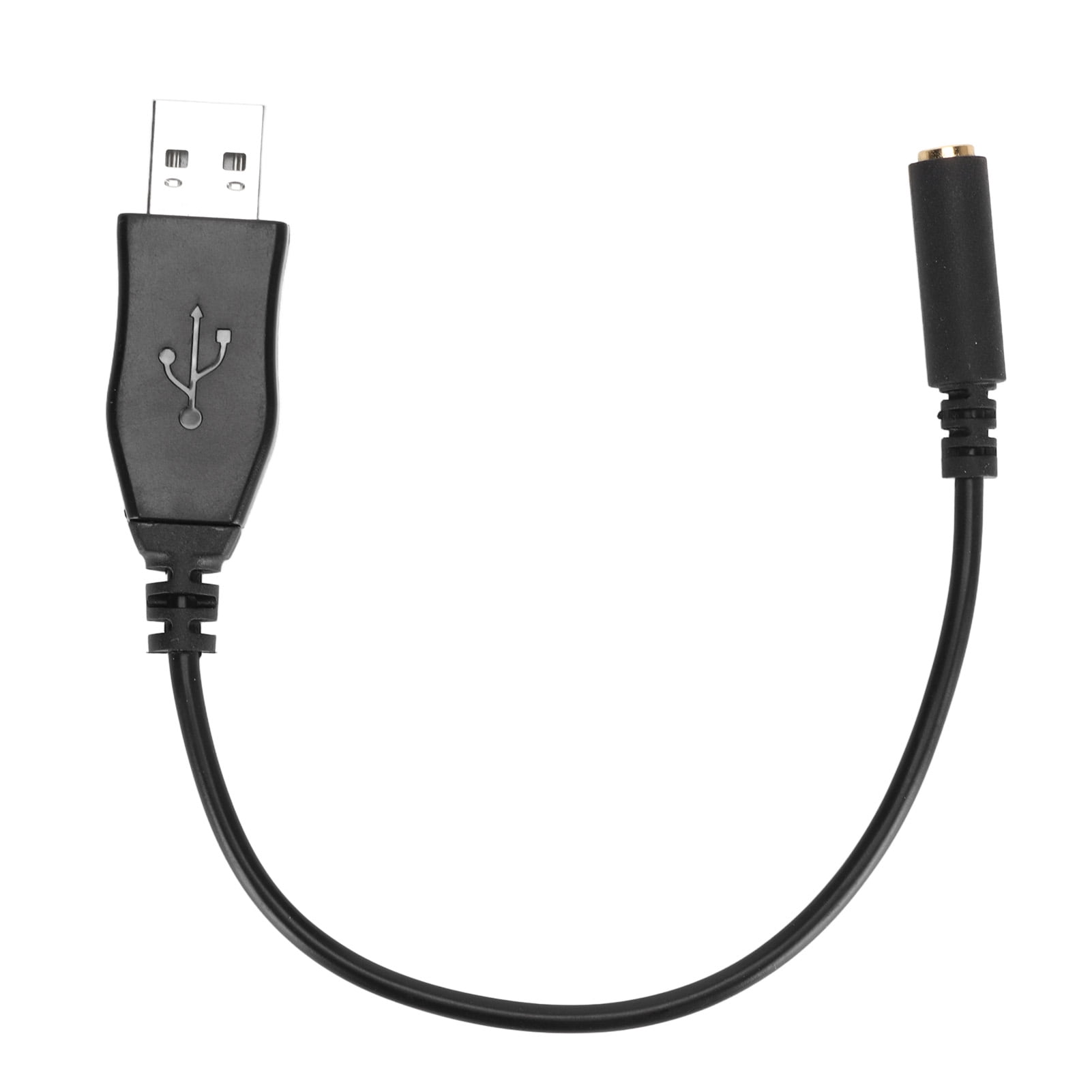 USB A to 3.5mm Sound Adapter Professional Digital Sound Adapter Cable ...