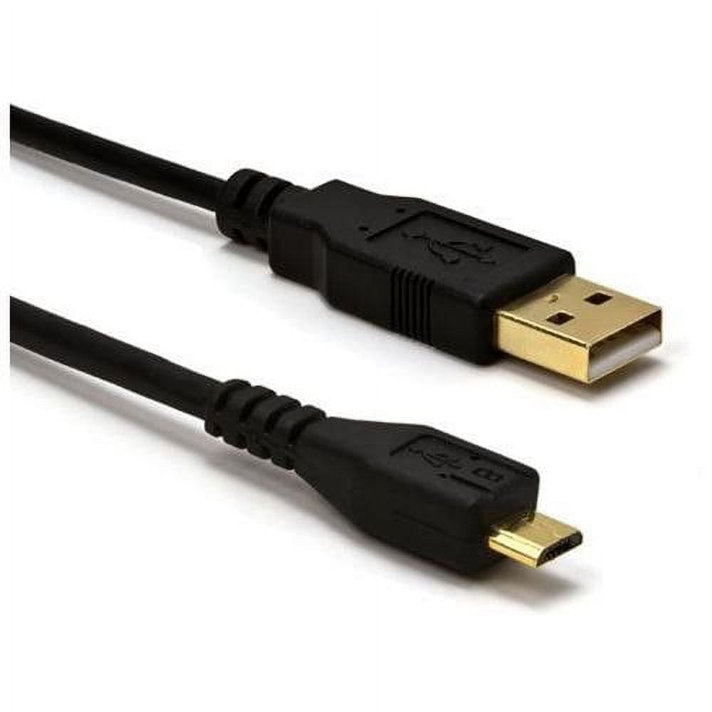 USB A to Micro B Camera Cable, 1.5FT, Black [Personal Computers ...