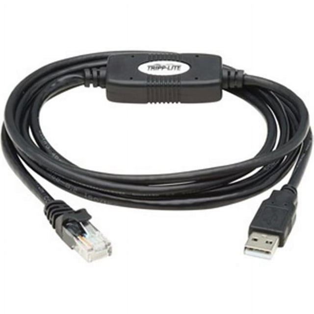 USB-A to RJ45 Rollover Console Cable Cisco Compatible M-M - Black - 6 ...