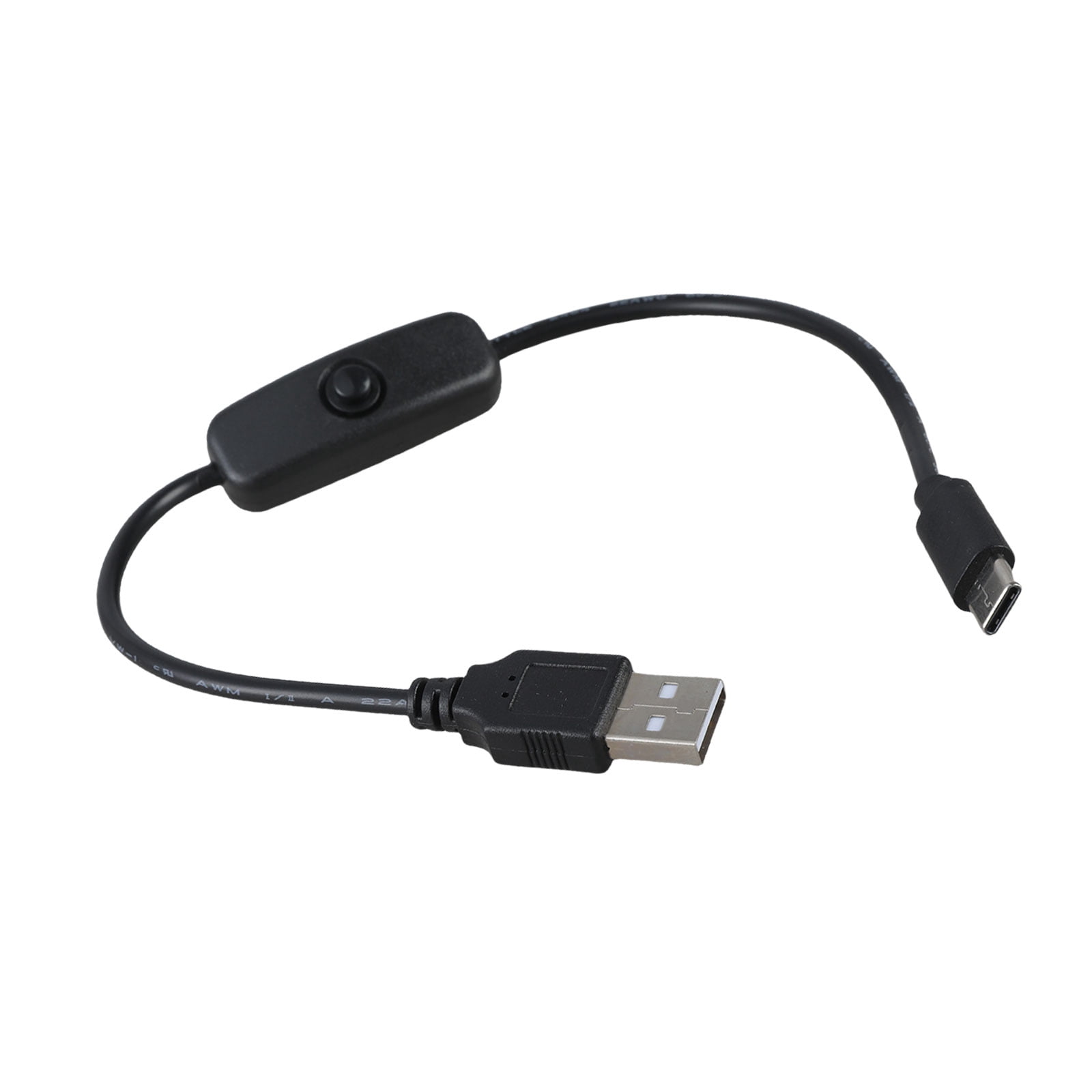 USB A to Type C Charging Cable With Builts In Switches USB A To Type C ...