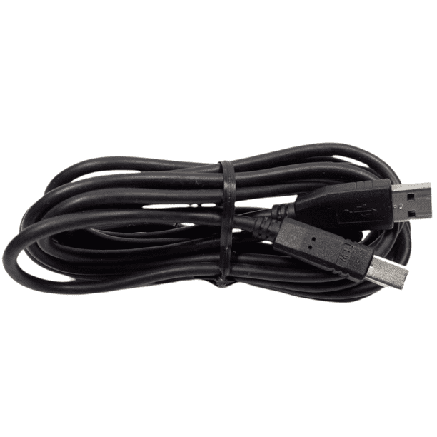 USB-A to USB-B Power Data Cable - Walmart.com