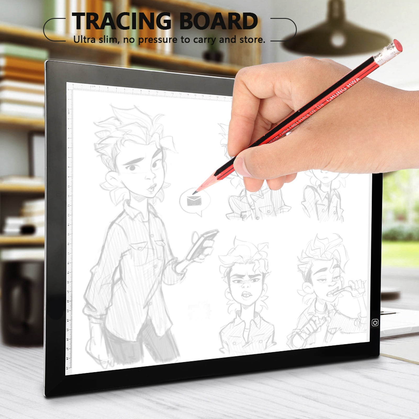 USB A3 LED Light Box Graphics Tablet Touchpad Animation Pencil Sketch ...