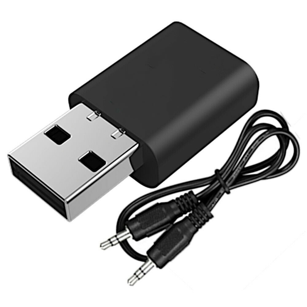 USB AUX Adapter Transmitter Receiver Portable Small Universal Bluetooth ...