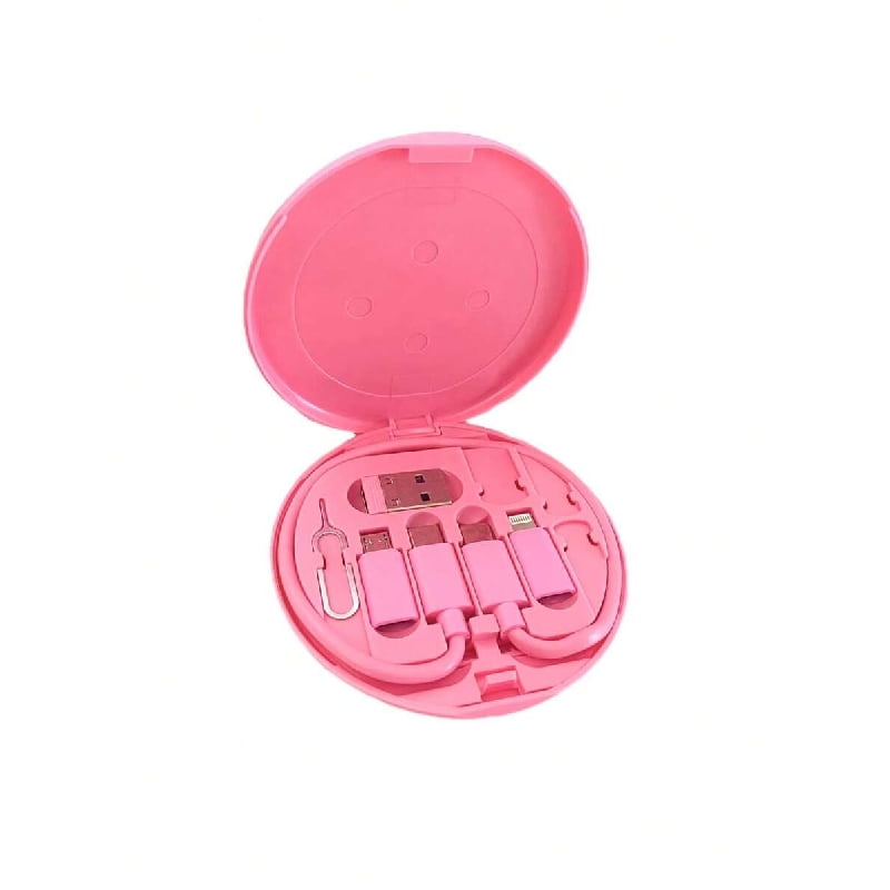 USB Adapter Kit: Multi Charging Cable Box, Phone Stand Tray, Ejector ...