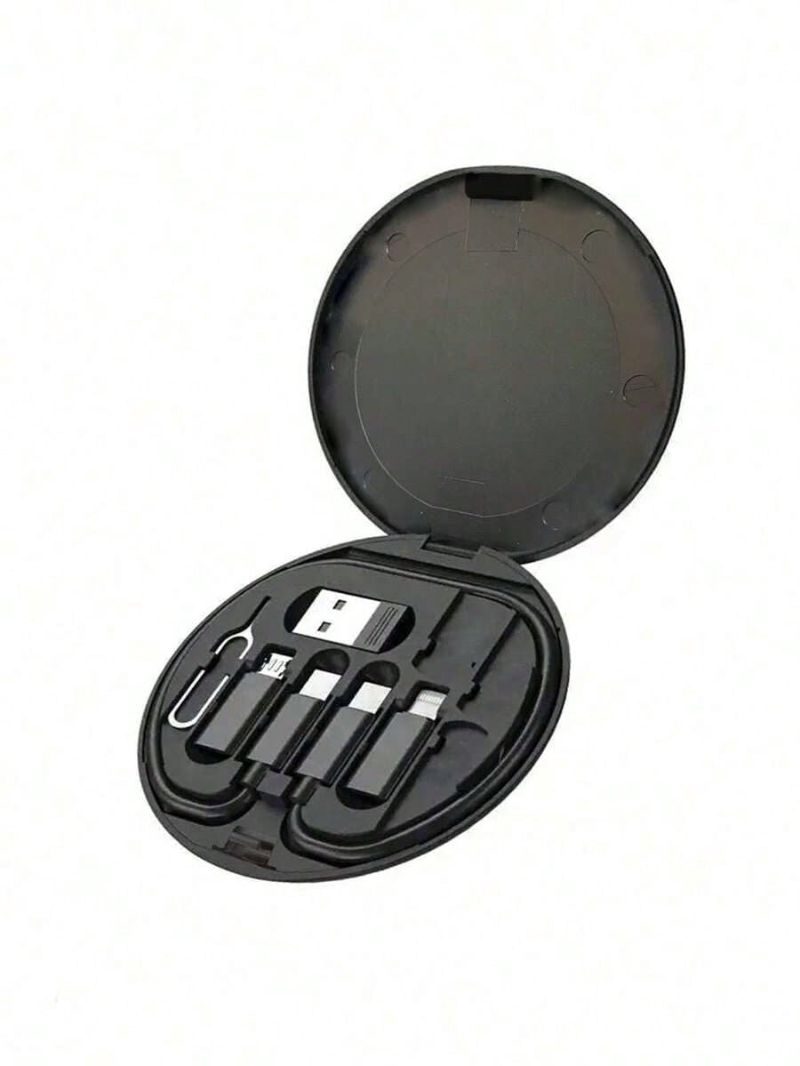 USB Adapter Kit with Multi Charging Cables & Phone Holder Stand ...