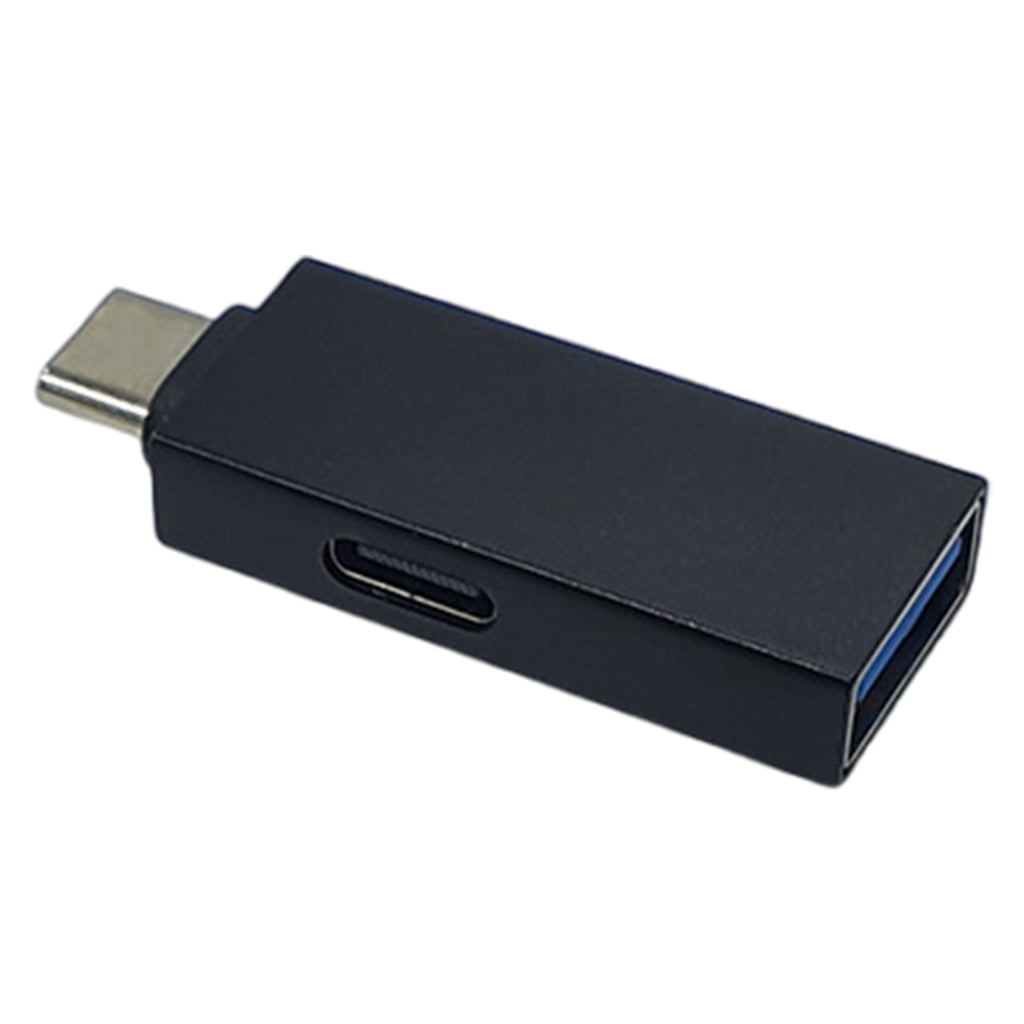 USB Adapter Portable USB C Converter Data Transfer USB C to USB+USB C ...