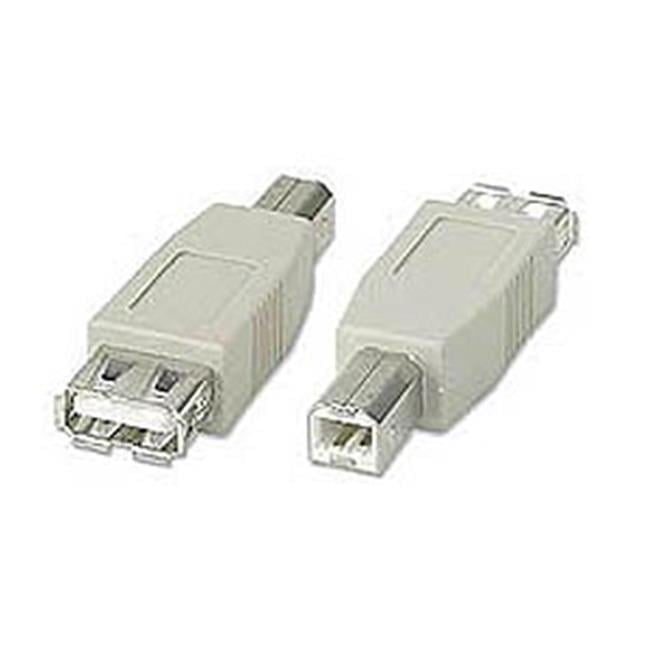 USB Adapter Type A Female to Type B Male - Walmart.com