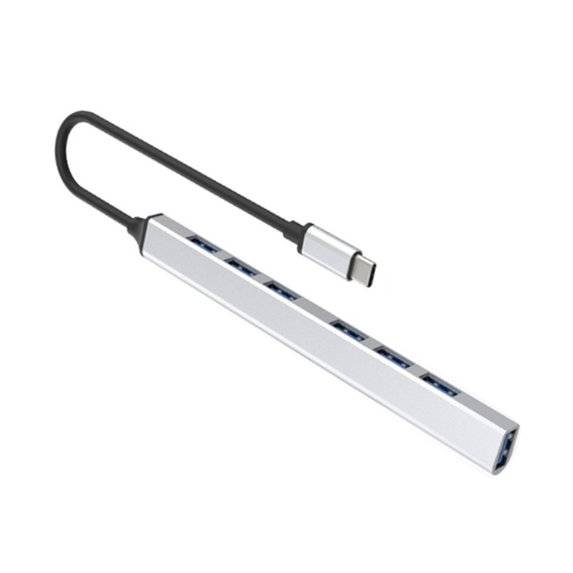 USB Adapter Usb TyeC Hub with 7 USB Port USB Ports Multiports Adapter ...