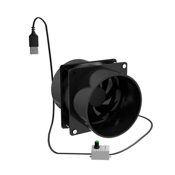 USB Adjustable Speed Fan Smoke Absorber ESD Fume Extractor Fan Pipe ...