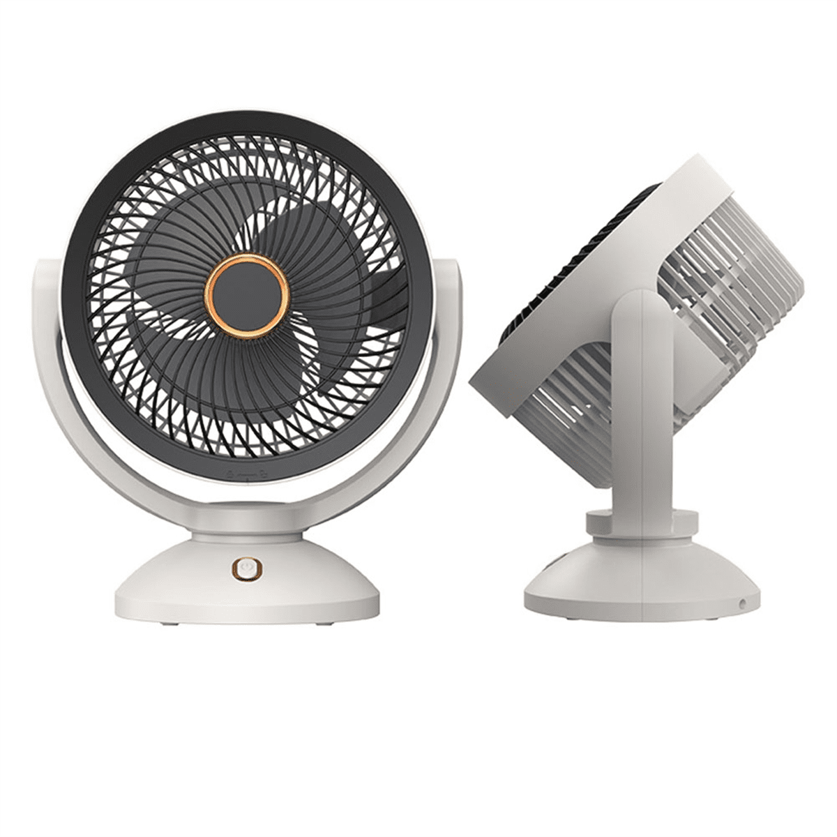 USB Air Circulation Electric Fan Non Rechargeable Table Desktop ...