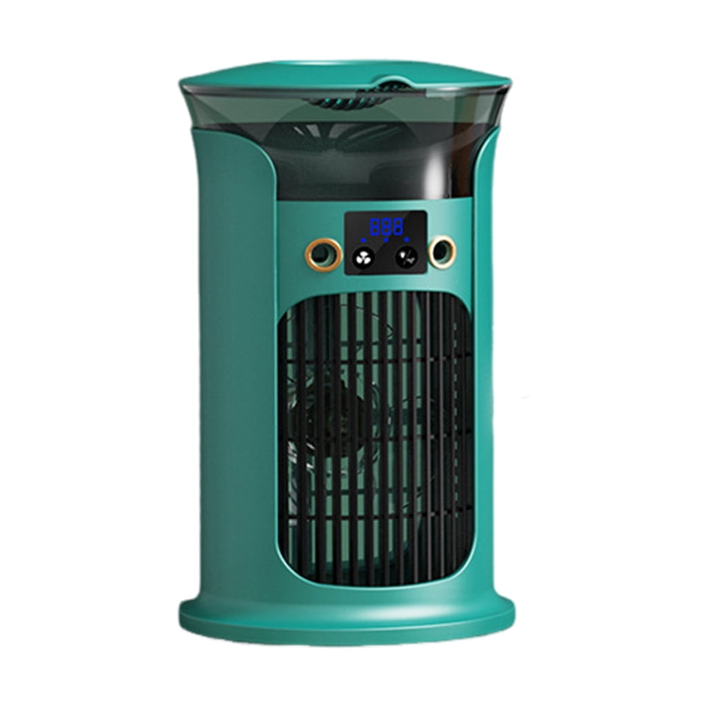 USB Air Conditioning Portable Desktop Cooling 3 Speed Fan with 7 Color ...