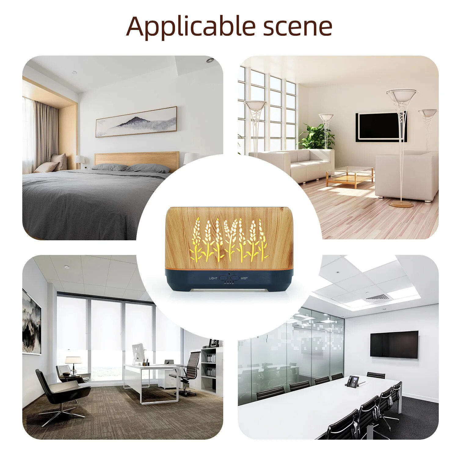 USB Aromatherapy Diffuser - Aromatic Plug-in Power Easy Button Control ...